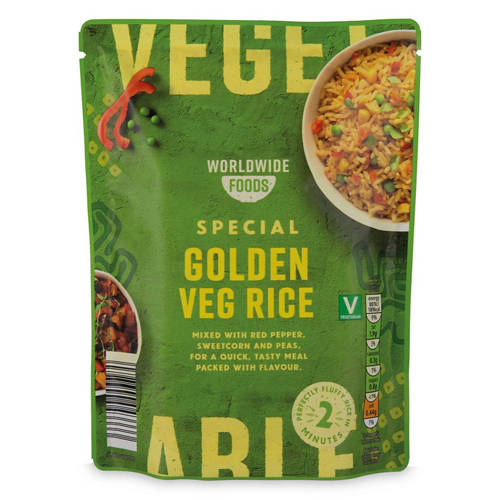 Vegetable Rice Pouch | ALDI UK